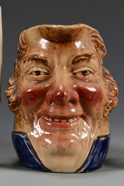 John Bull large character jug - Watcombe Pottery circa 1910