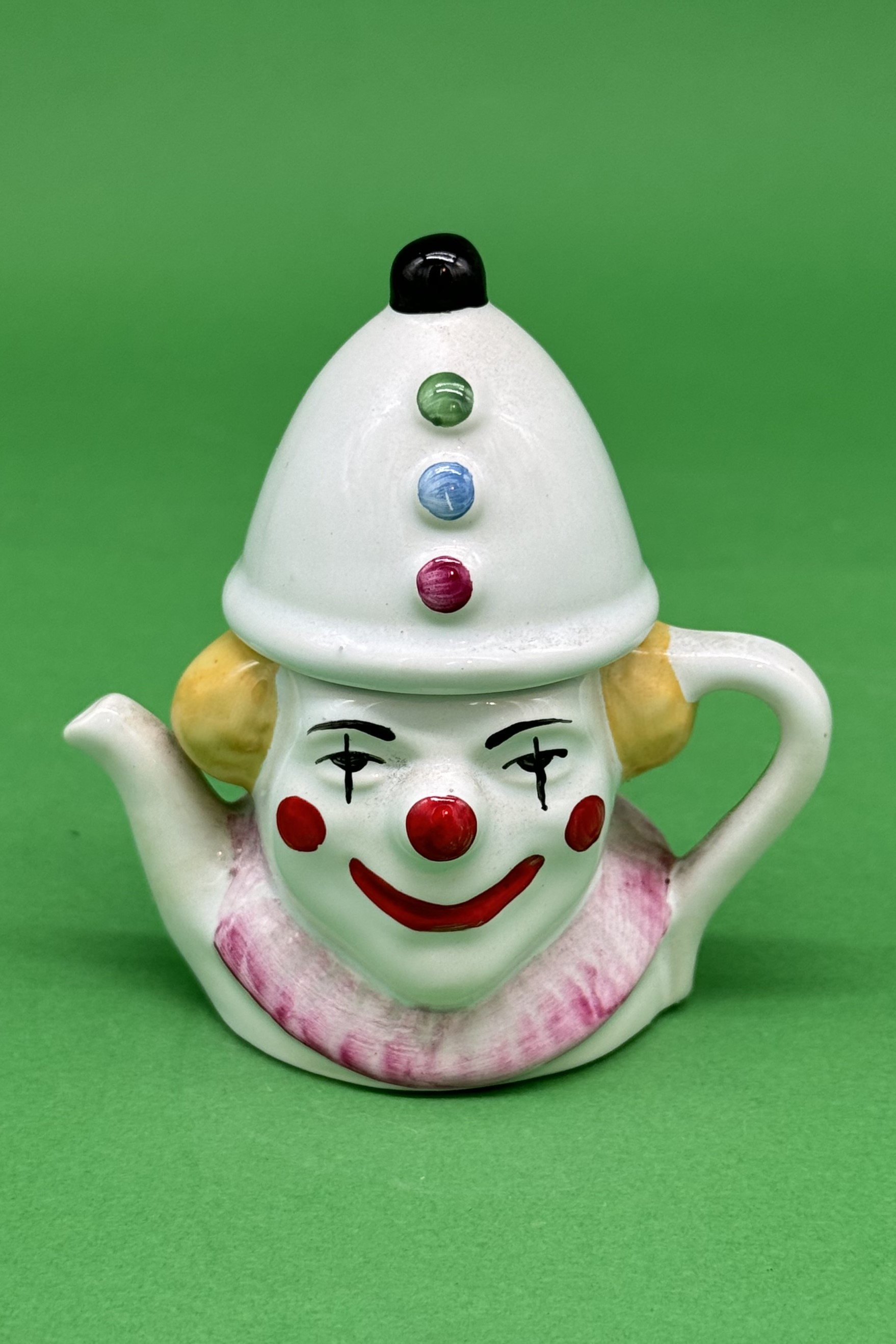 Clown teapot version 1 - Artone Pottery circa 1980