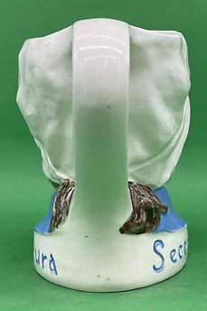 Laura Secord character jug - Roy Charles Asplin circa 1970