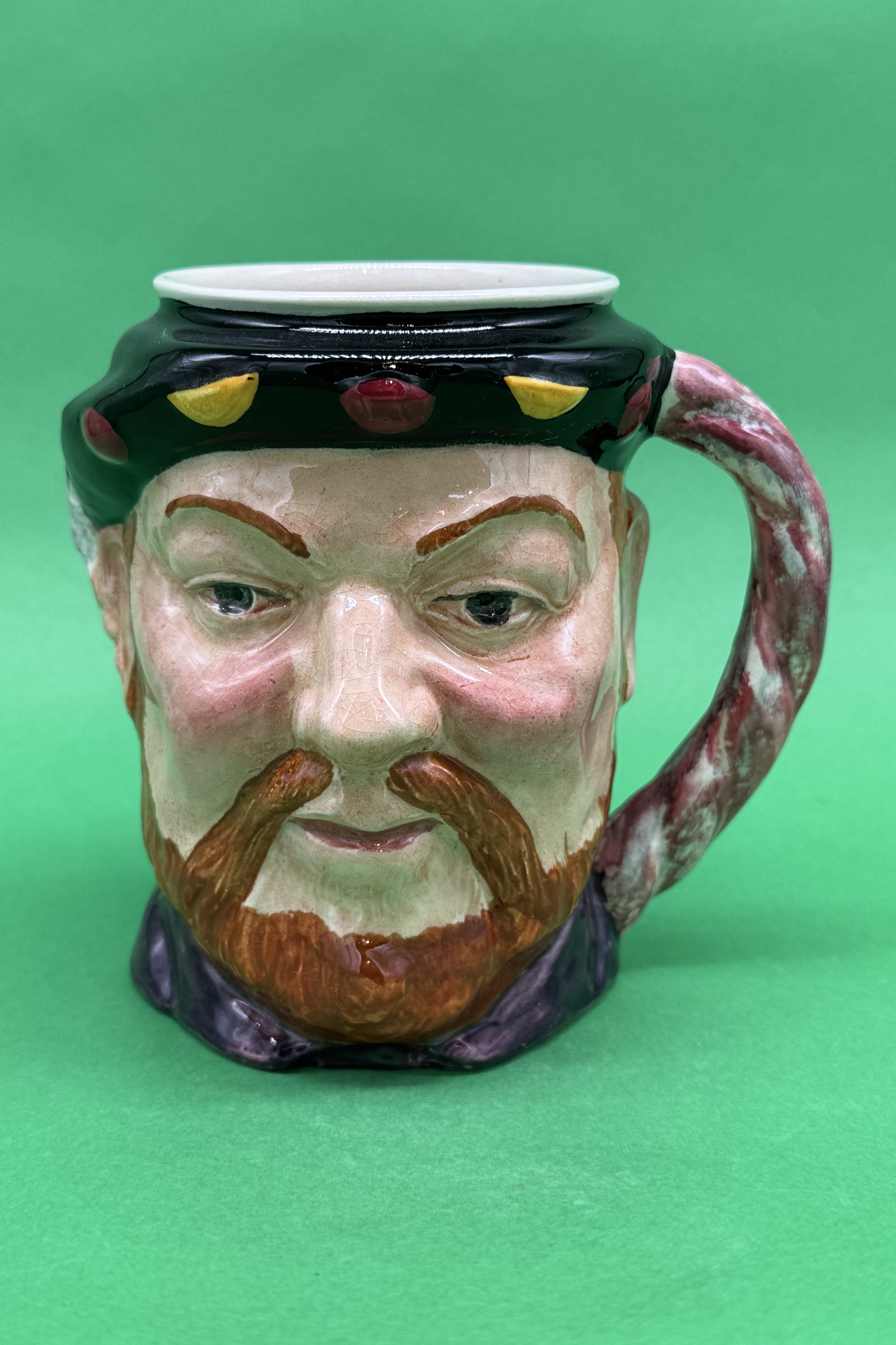 Bluff King Hal character jug tankard - Lancaster and Sandland circa 1950