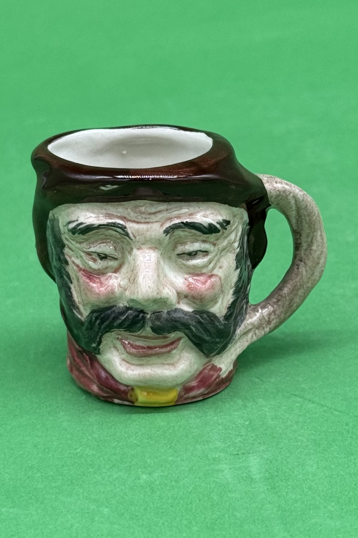 Peter Davey character jug tiny - Widecombe Pottery circa 2000