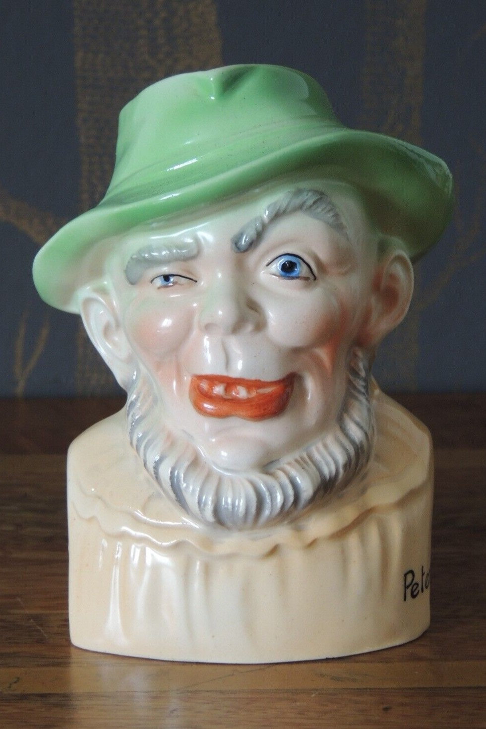 Peter Gurney character jug - Czechoslovakia circa 1940