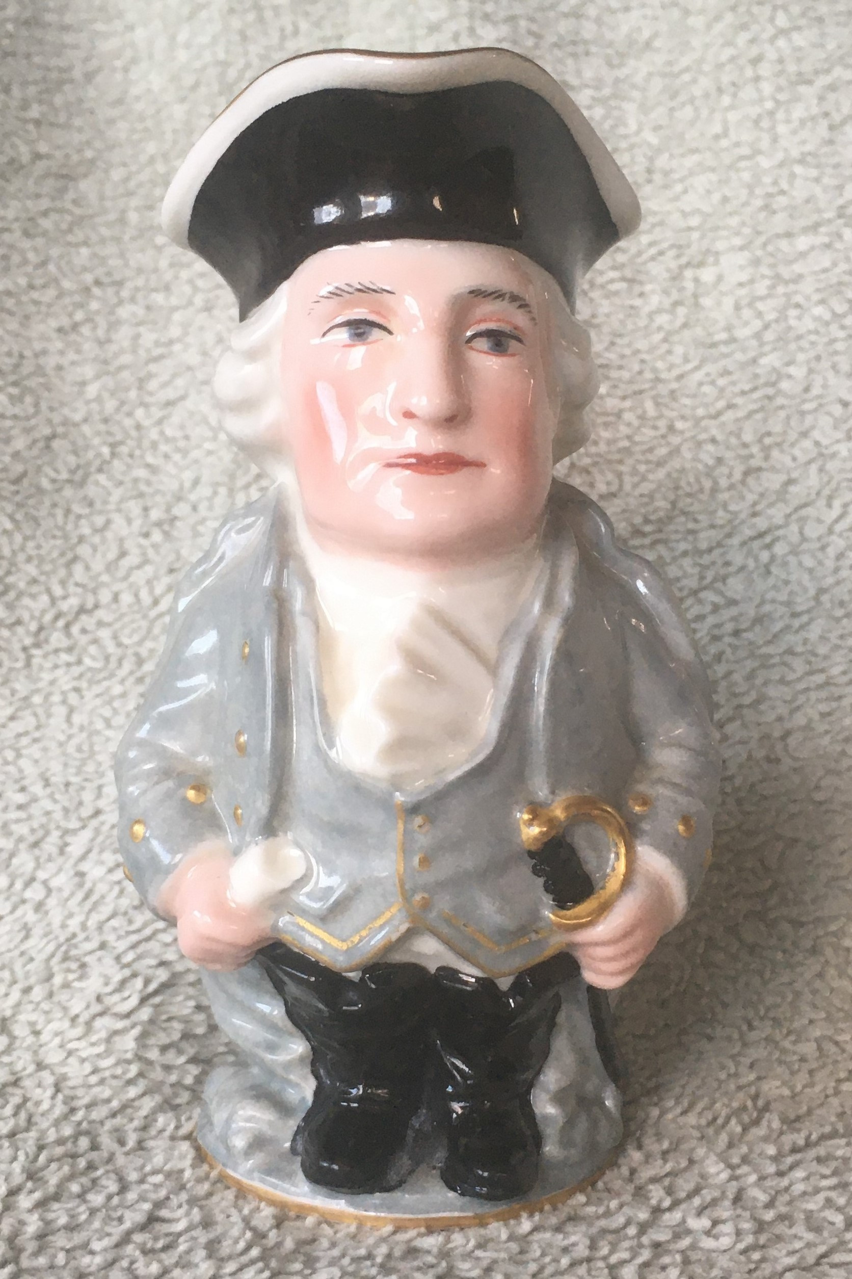 George Washington toby jug small - Lenox China circa 1900