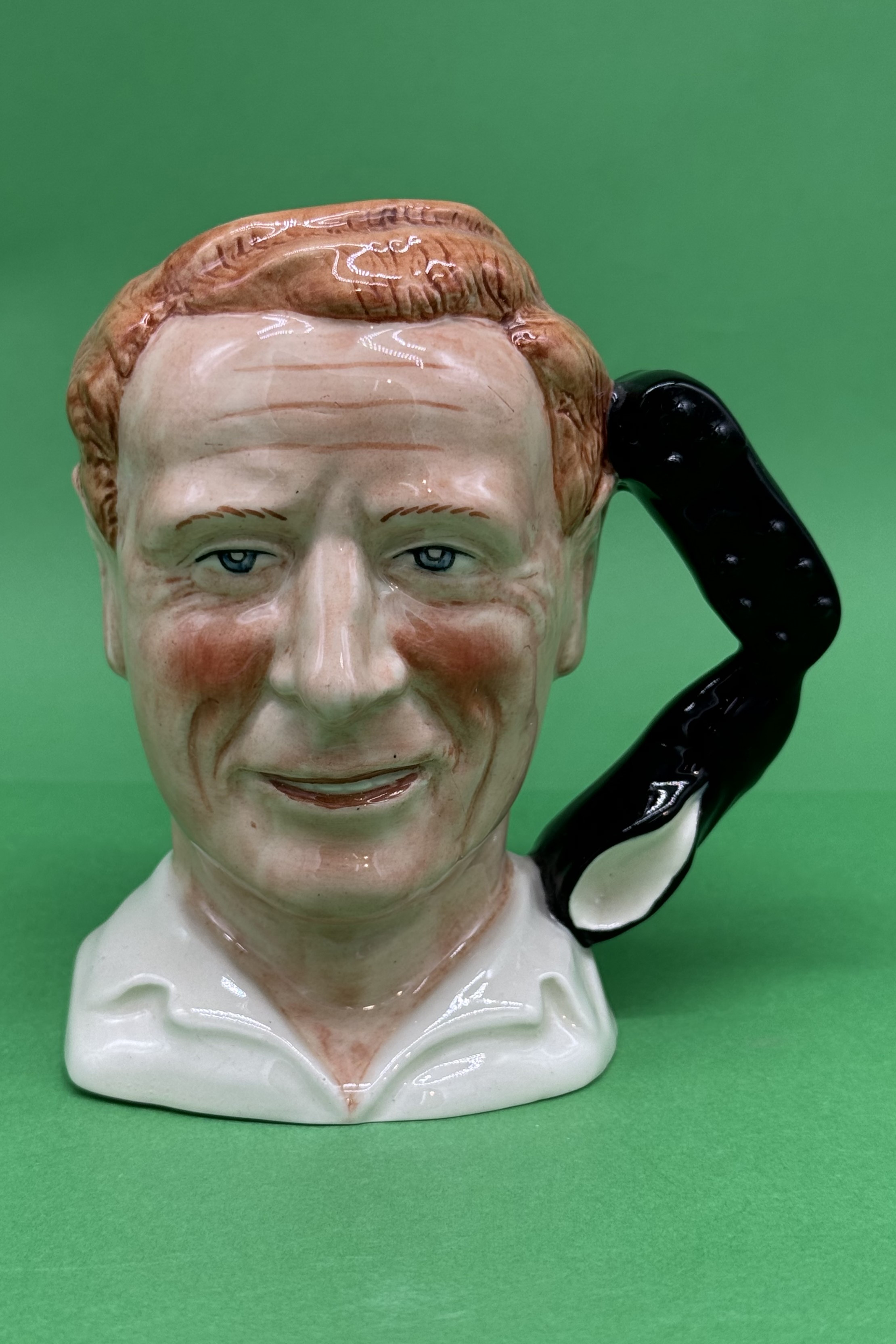 Tom Finney character jug - Wood Potters of Burslem 1992-1996