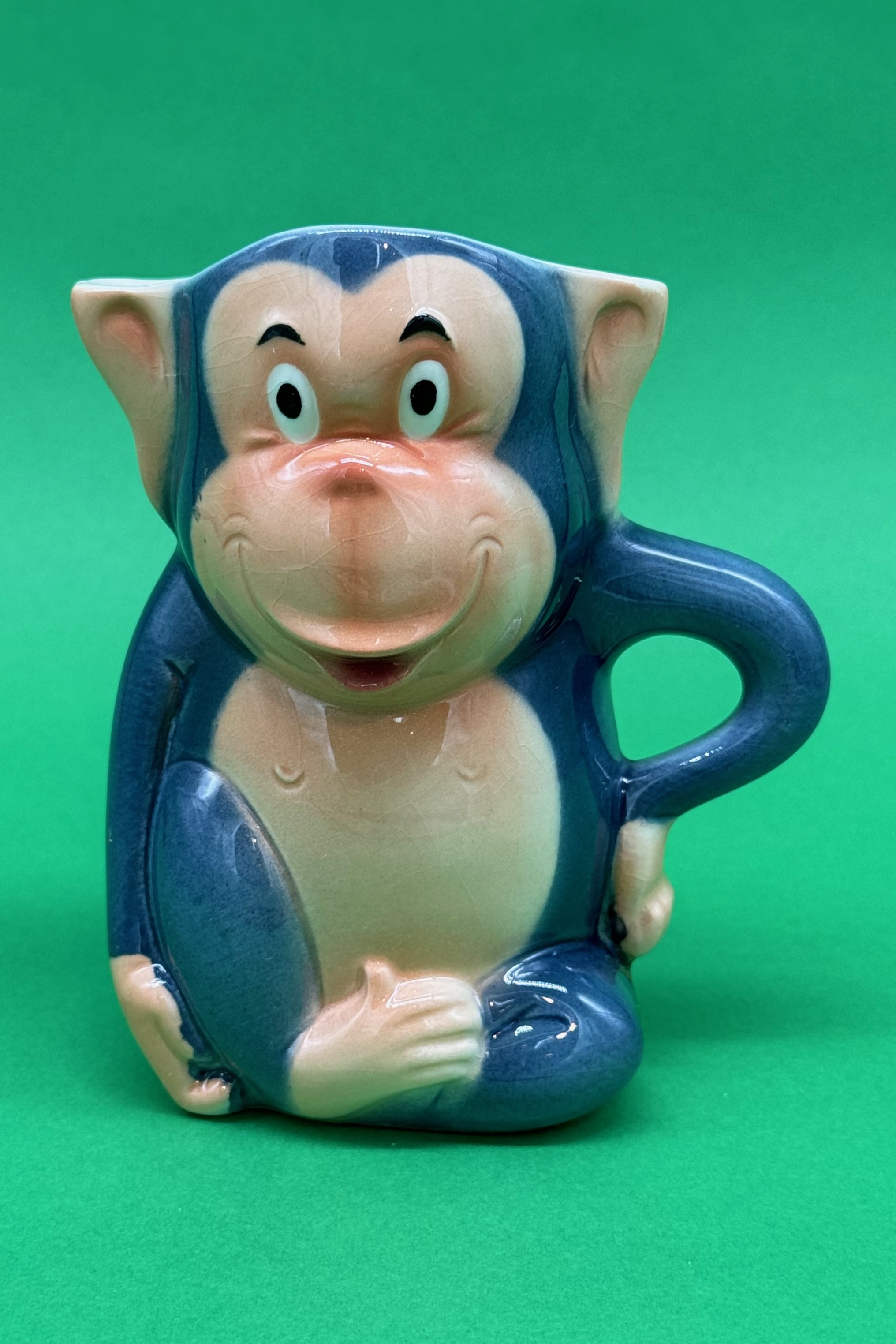 Happy Chimp toby jug - Goebel circa 1965