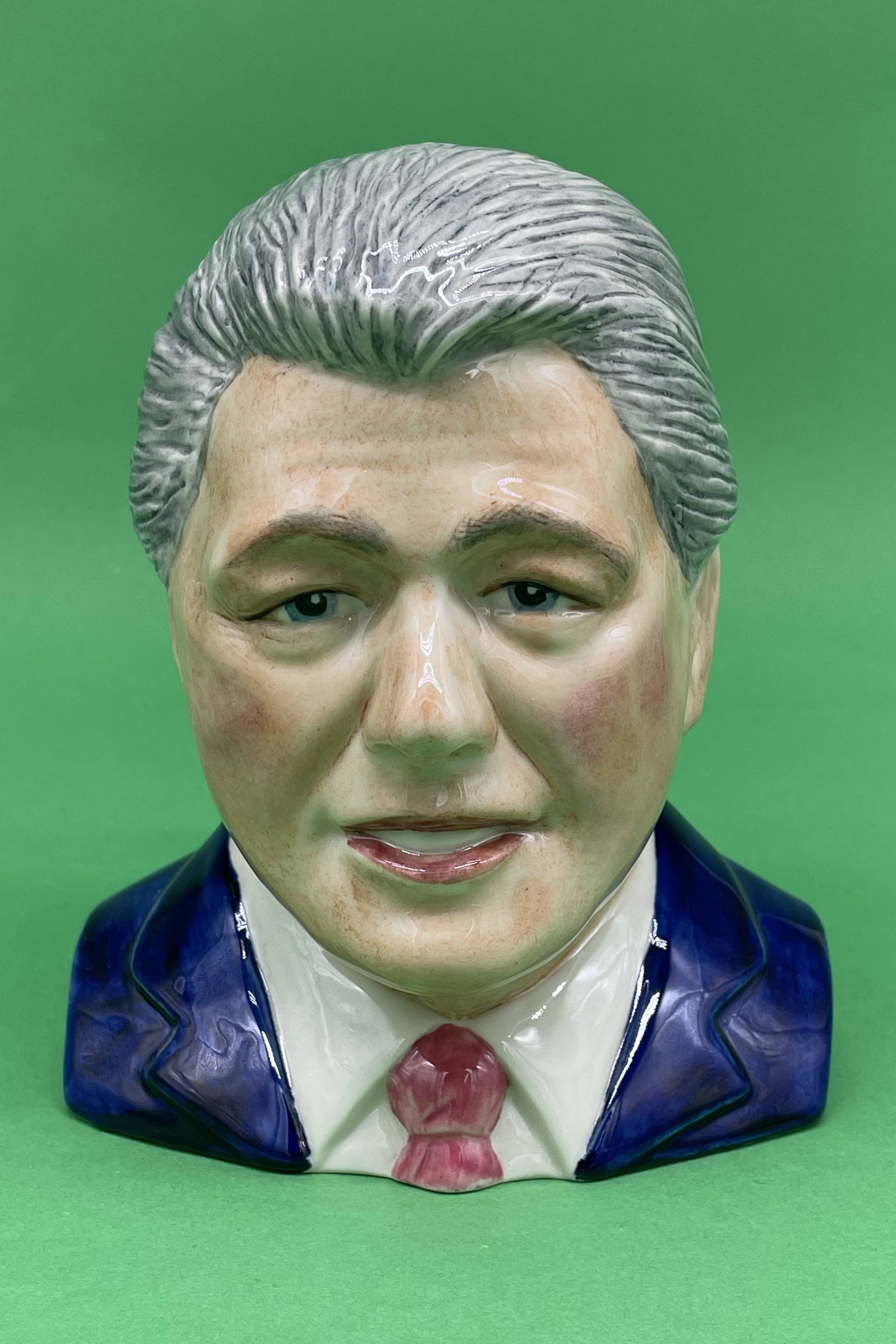 President Clinton character jug - Kevin Francis Ceramics 1993