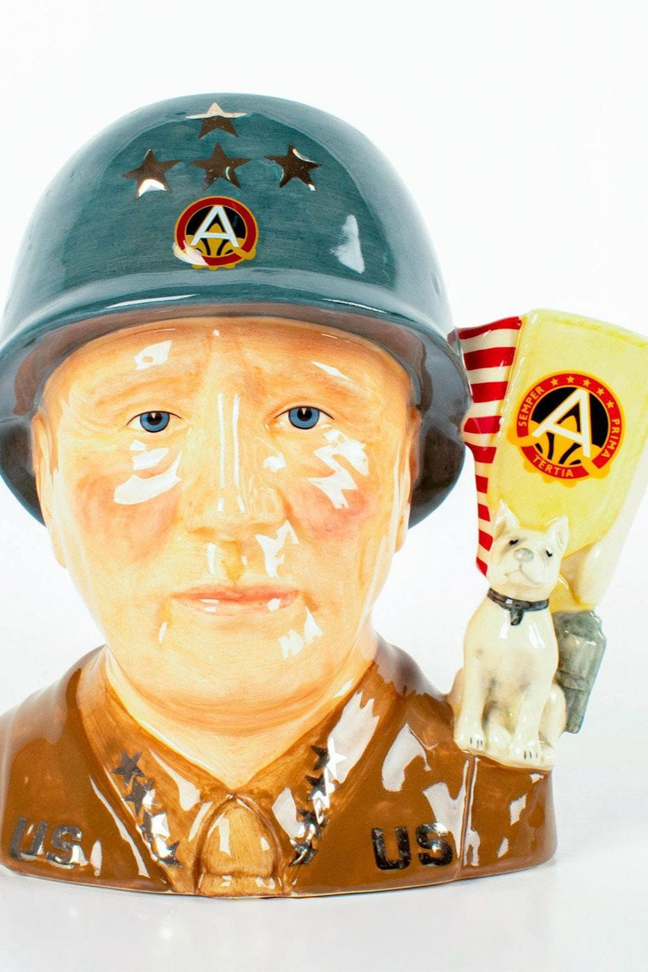 General Patton character jug - Royal Doulton 1996