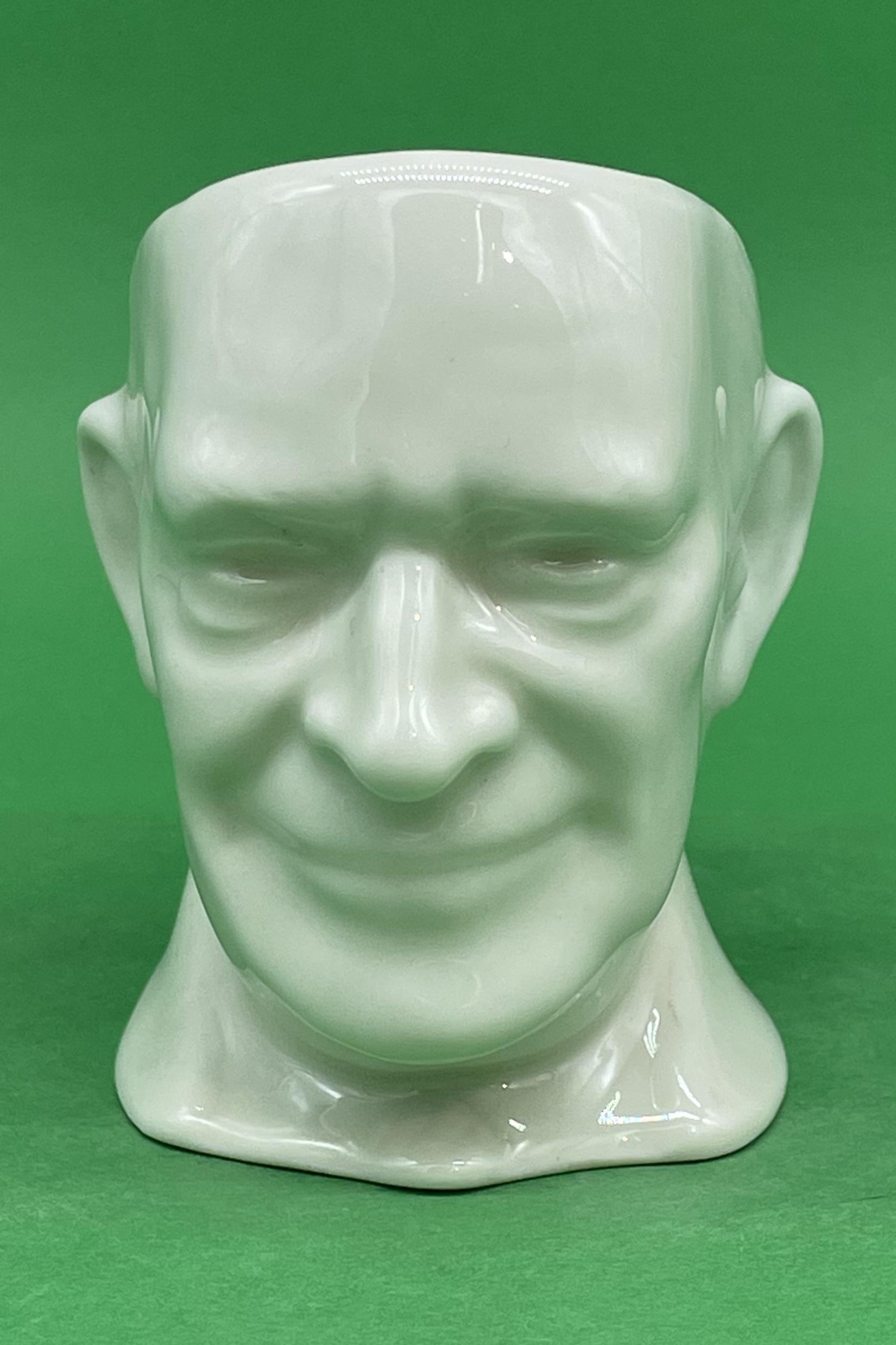 Dwight D. Eisenhower character jug medium white - William MacLean 1956