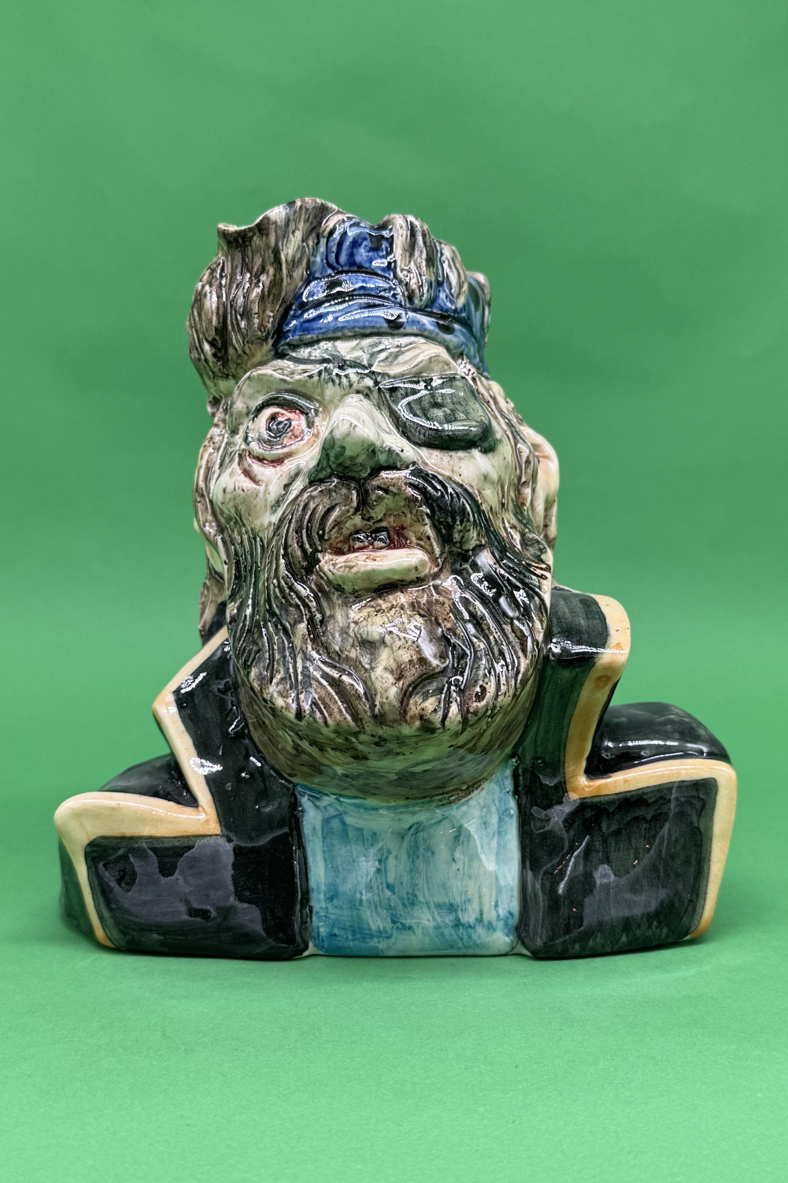 Buccaneer III character jug - David Sharp Pottery circa 1980