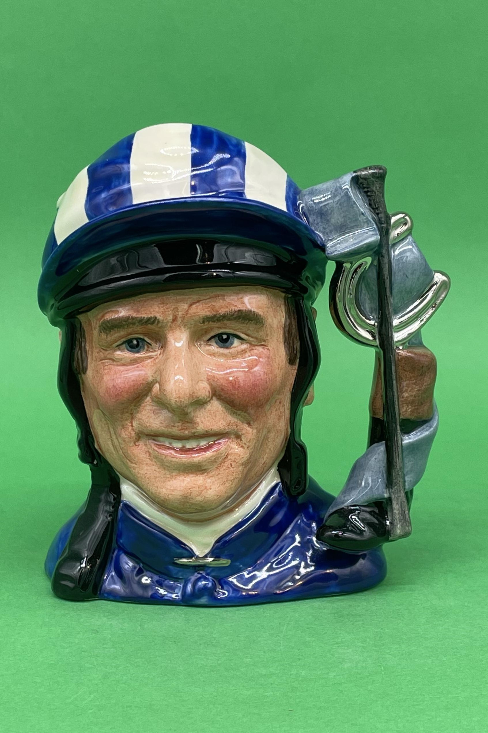 Willie Carson O.B.E. character jug - Royal Doulton 1998