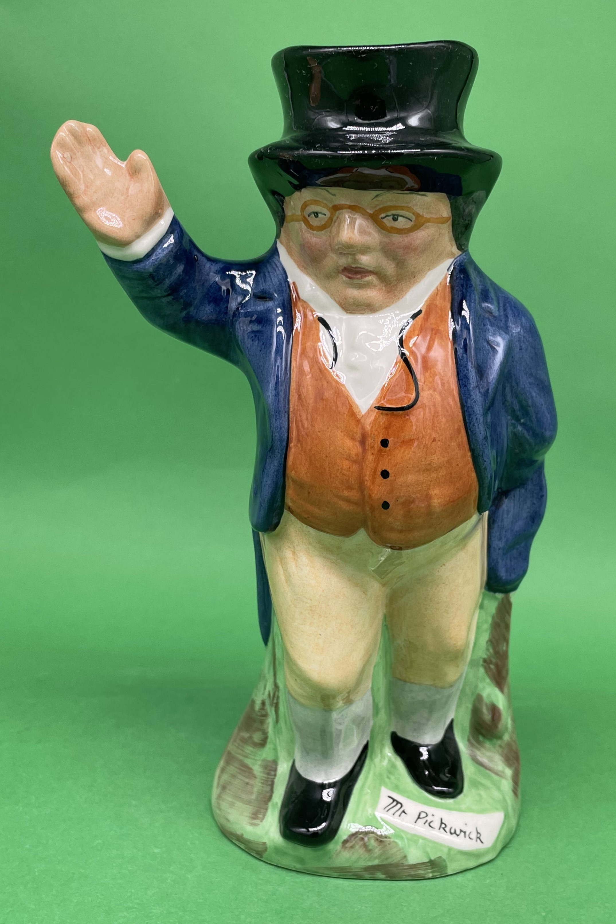 Mr. Pickwick toby jug - Bairstow Manor Pottery circa 1995