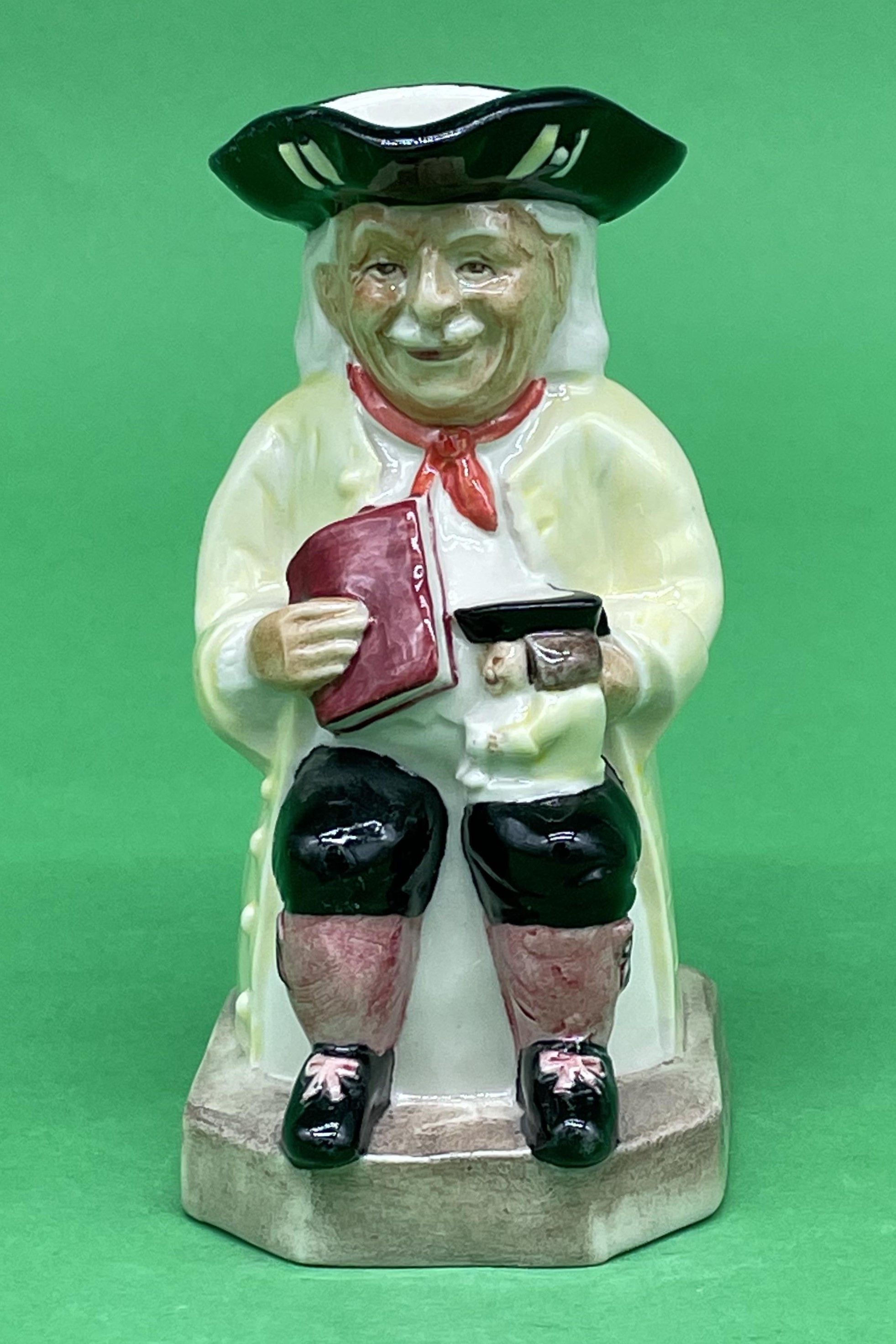 Mini Vic Schuler toby jug - Kevin Francis Ceramics 1998 Guild Issue
