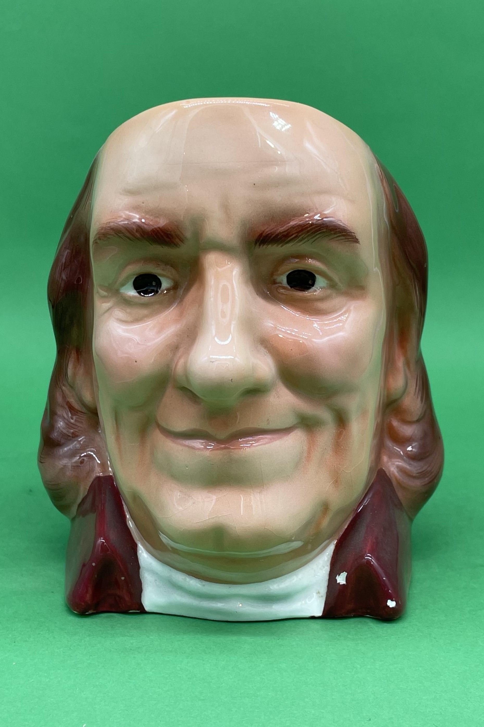 Benjamin Franklin character jug large - William MacLean 1956