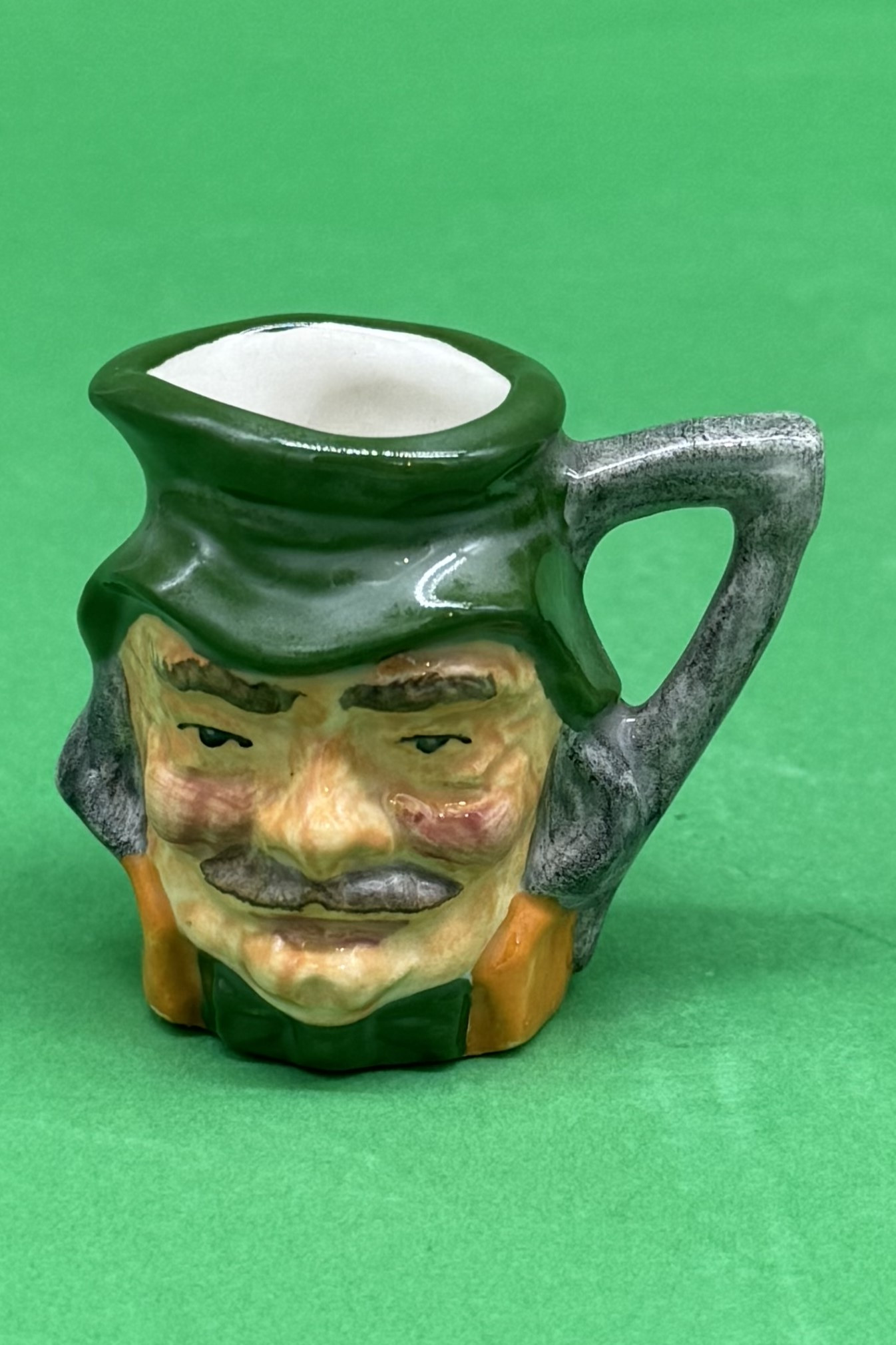 Bill Brewer character jug tiny - Widecombe Pottery circa 2000