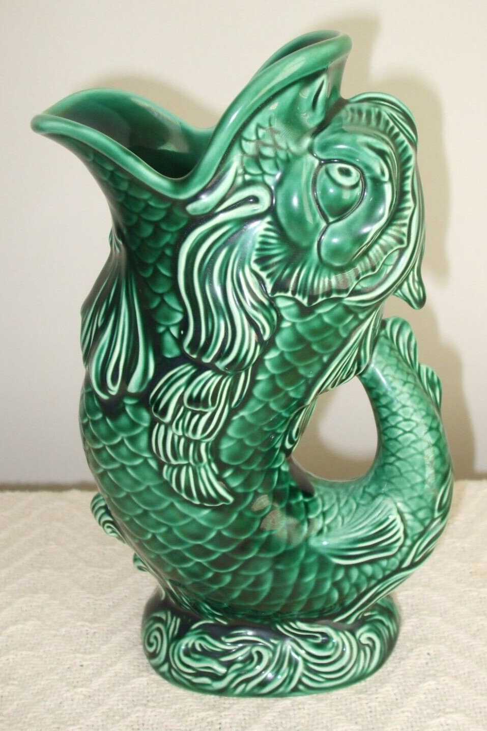Gurgling Fish toby jug green - Wedgwood circa 1920