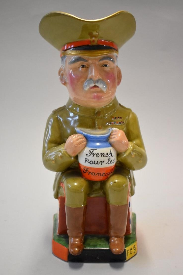 Lord John French toby jug - A. J. Wilkinson circa 1915