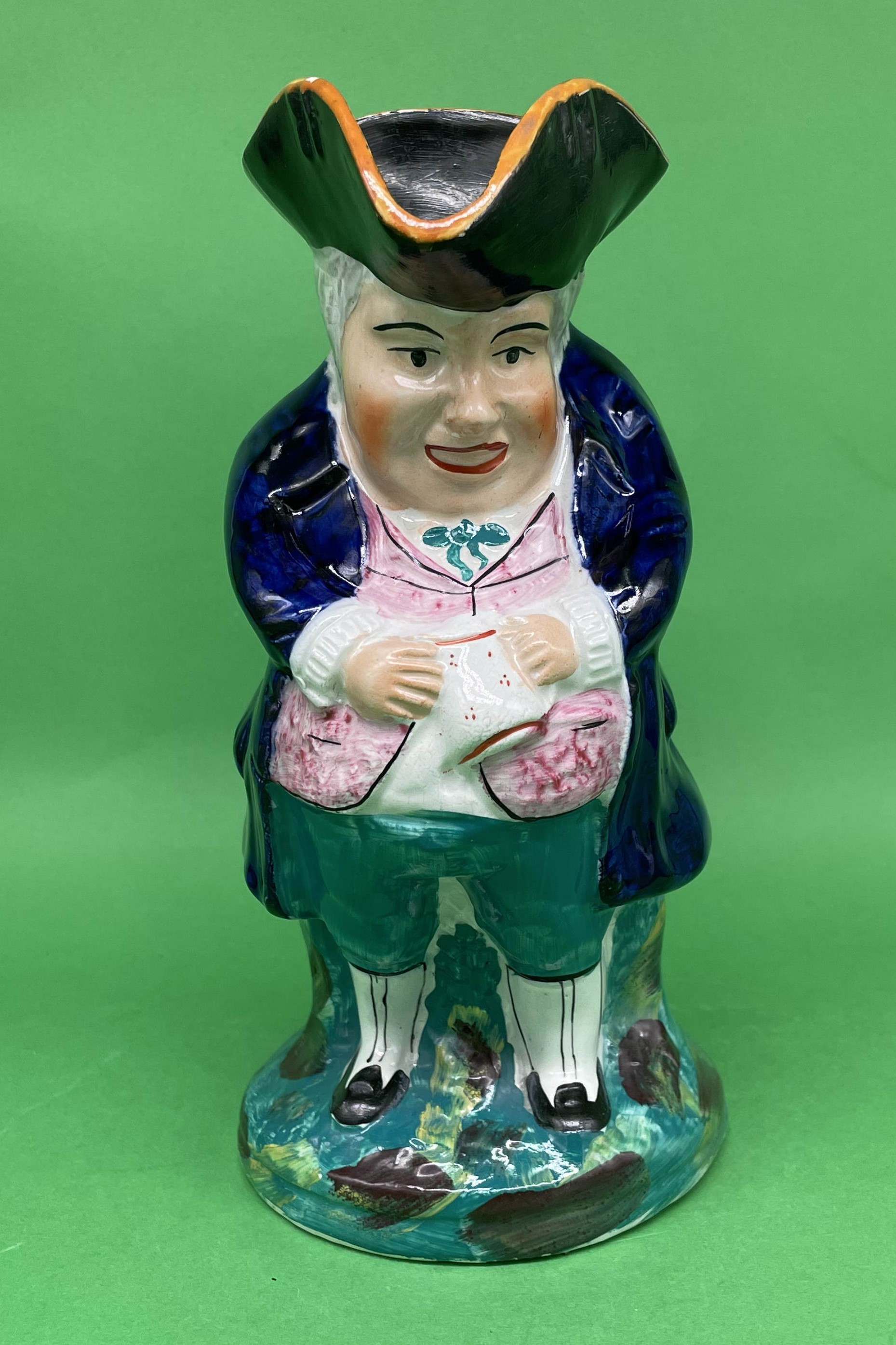 Standing Toby jug - Staffordshire circa 1850