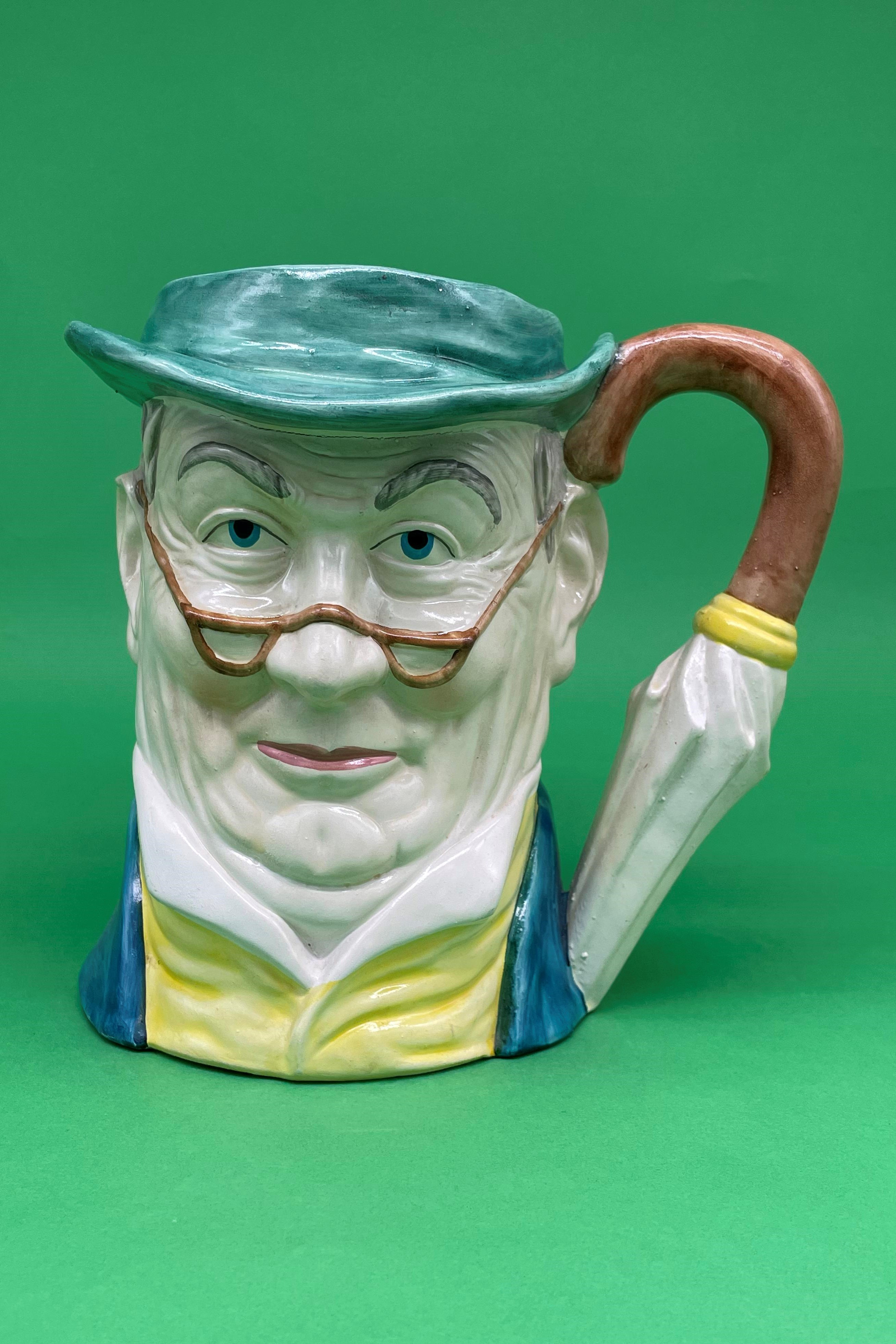 Mr. Pickwick character jug - Saxony circa 1975