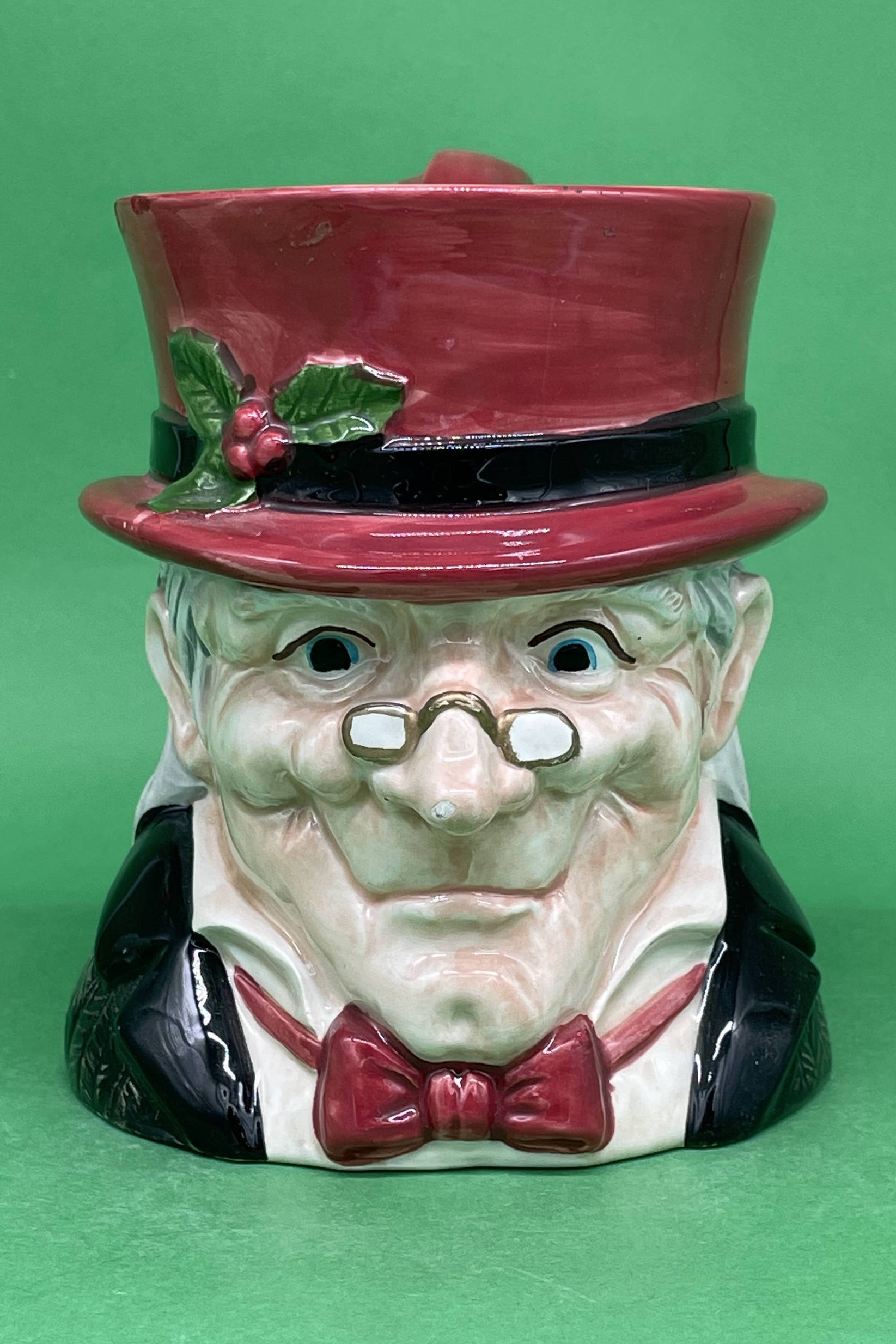 Scrooge character jug - Fitz and Floyd 1993