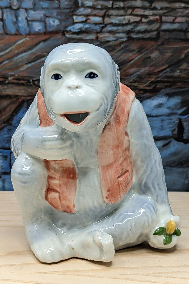 Monkey toby jug - Thailand circa 1990