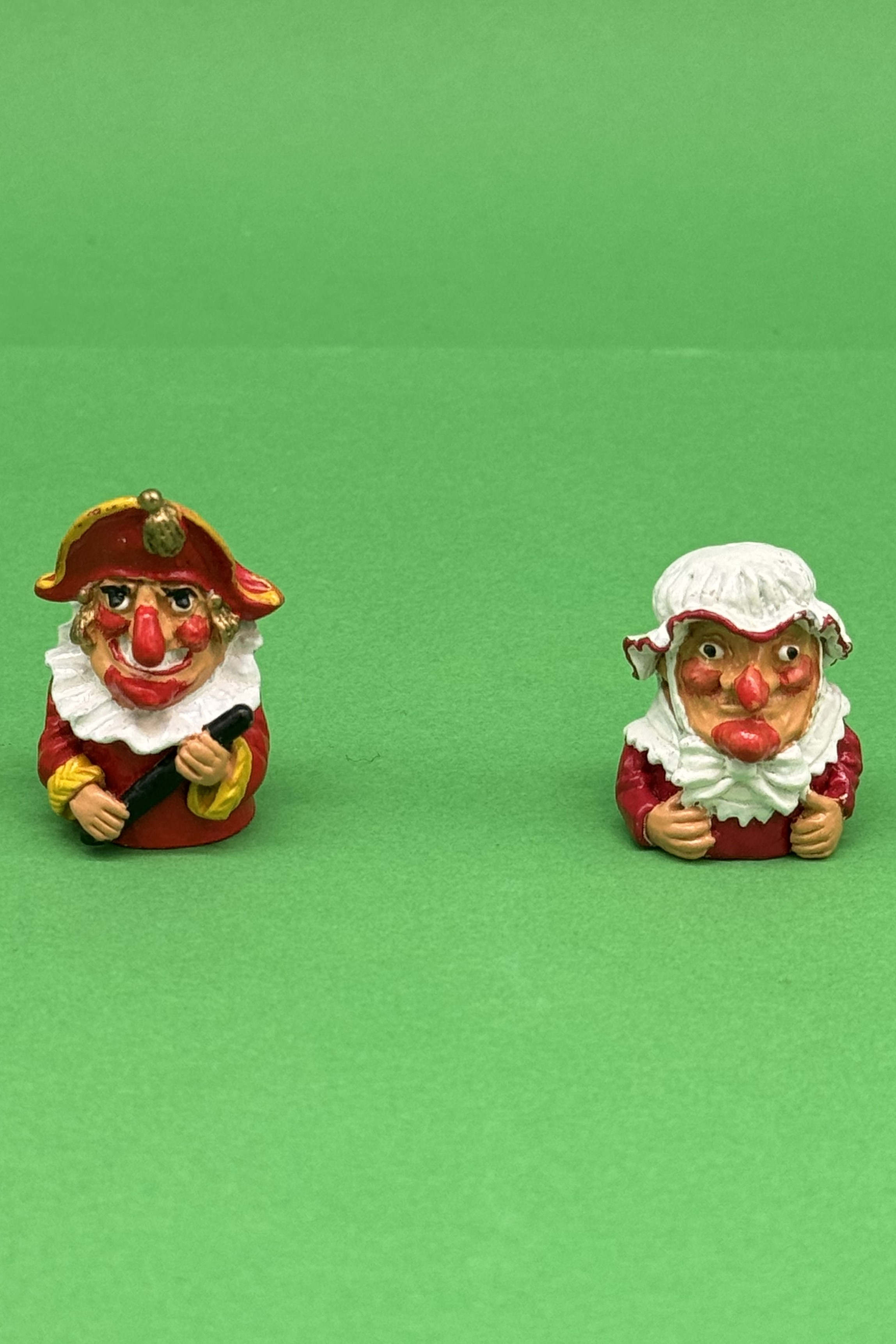 Punch & Judy thimbles - Warwick Models circa 1990