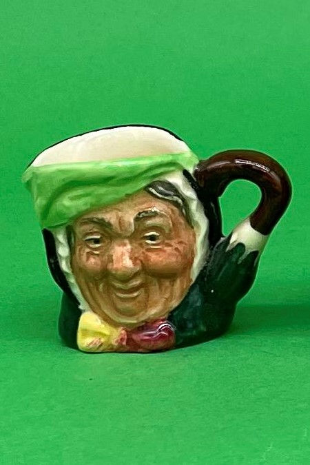 Sairey Gamp character jug tiny - Royal Doulton 1940-1960