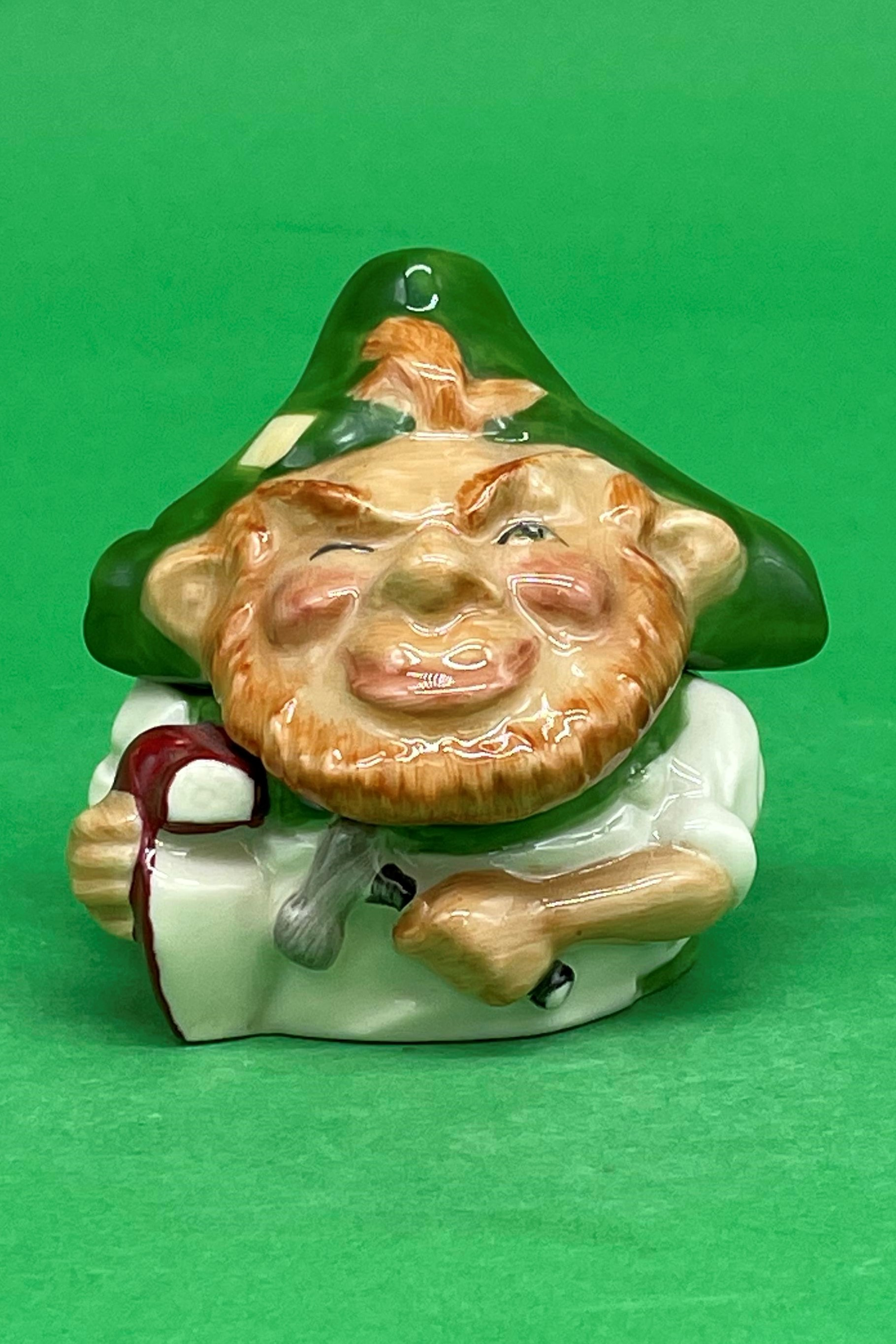 Sean the Leprechaun face pot - Kevin Francis circa 2002