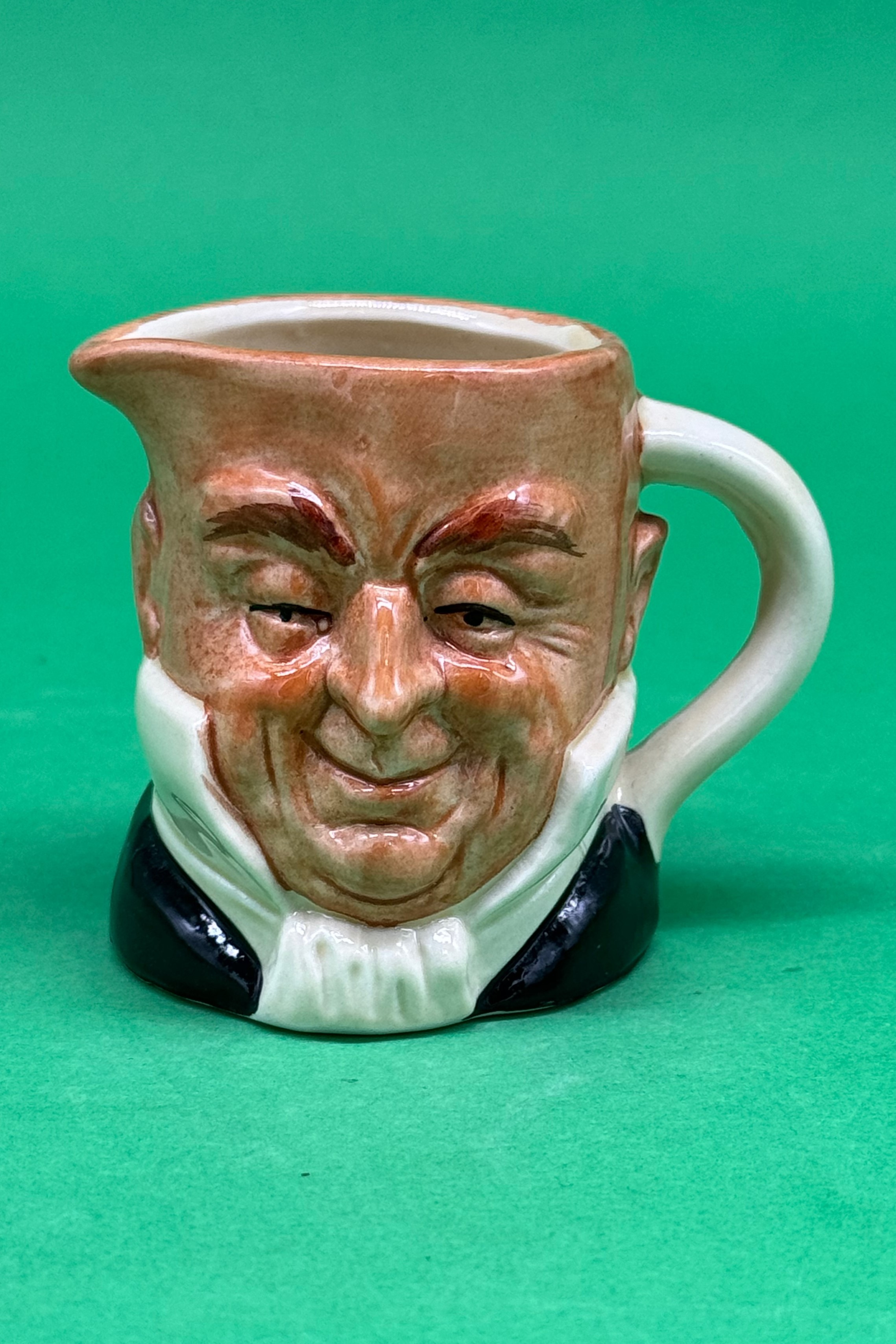 Micawber character jug - Siltone Pottery circa 1990
