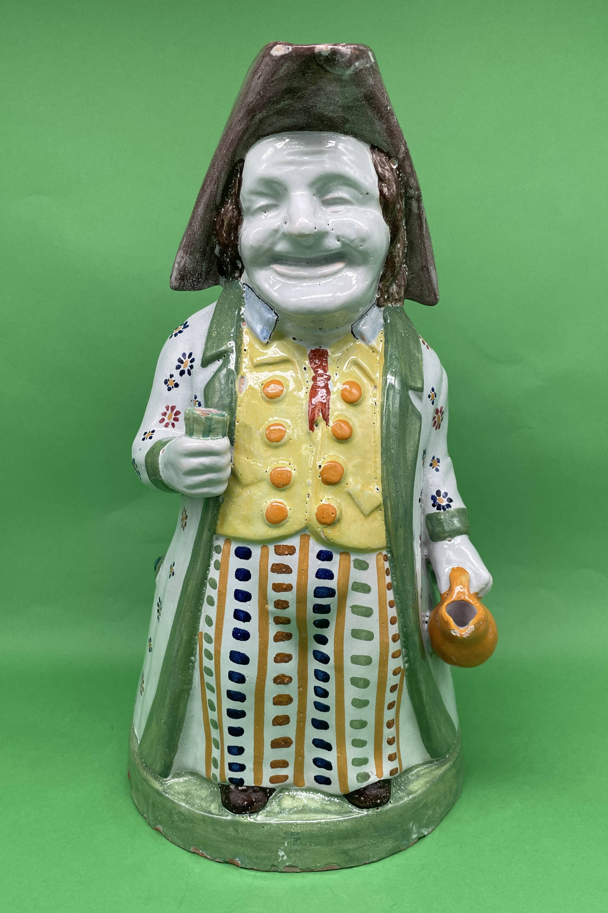 Standing Toby jug - France circa 1890