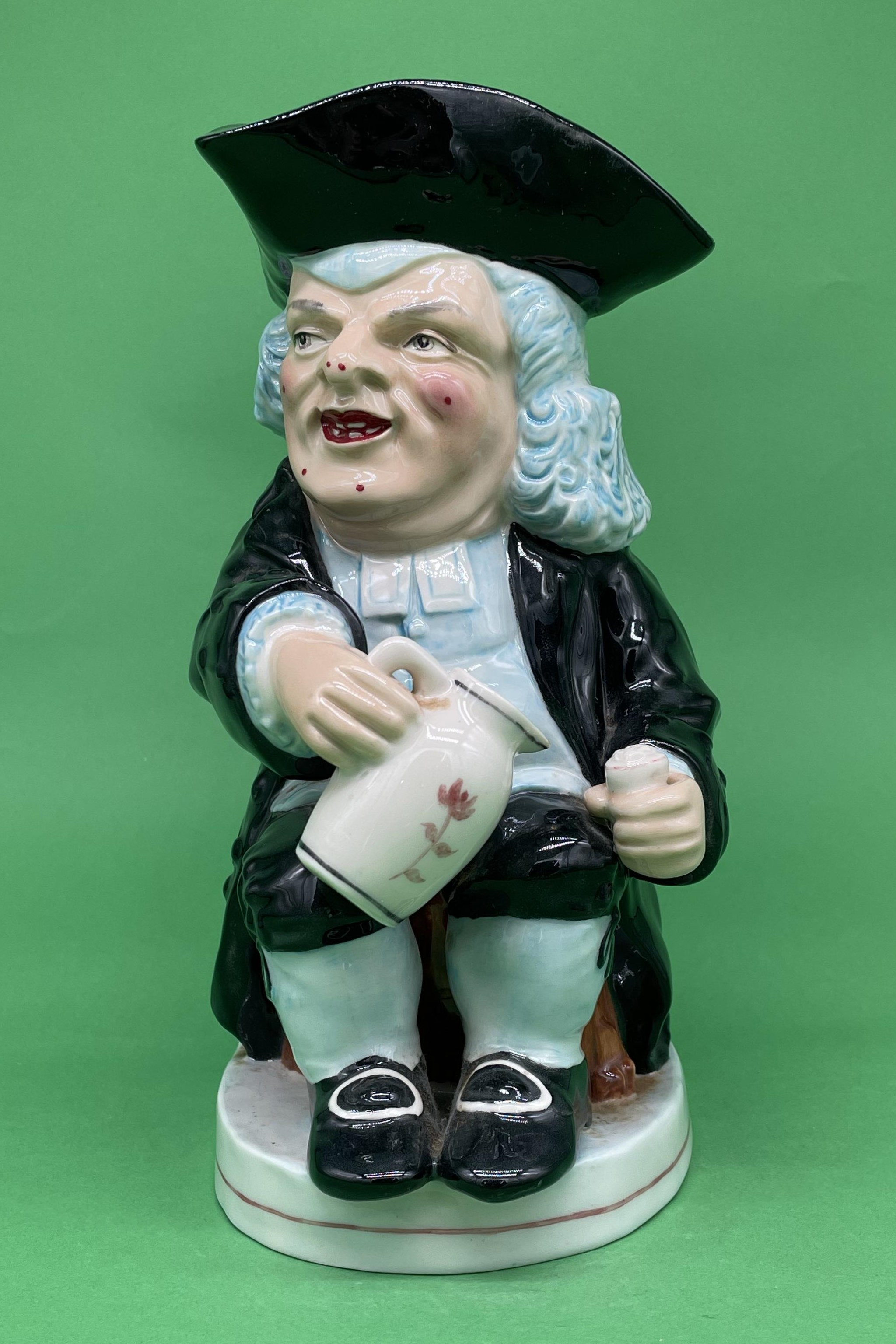 The Drunken Parson toby jug - Kevin Francis Ceramics 1995