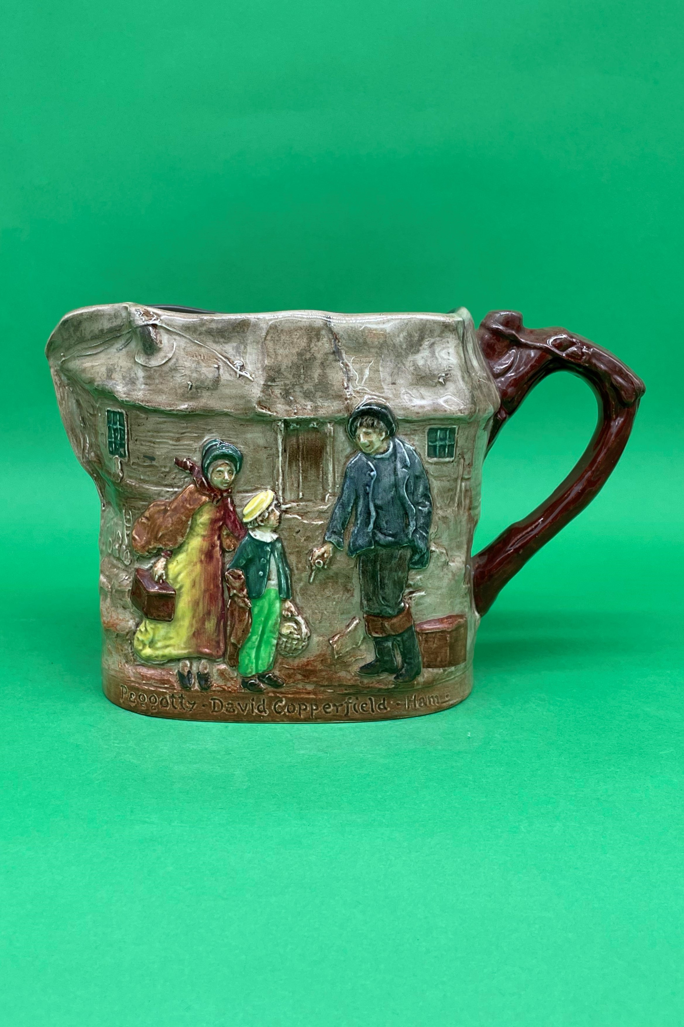 Peggotty square jug - Royal Doulton 1949-1960