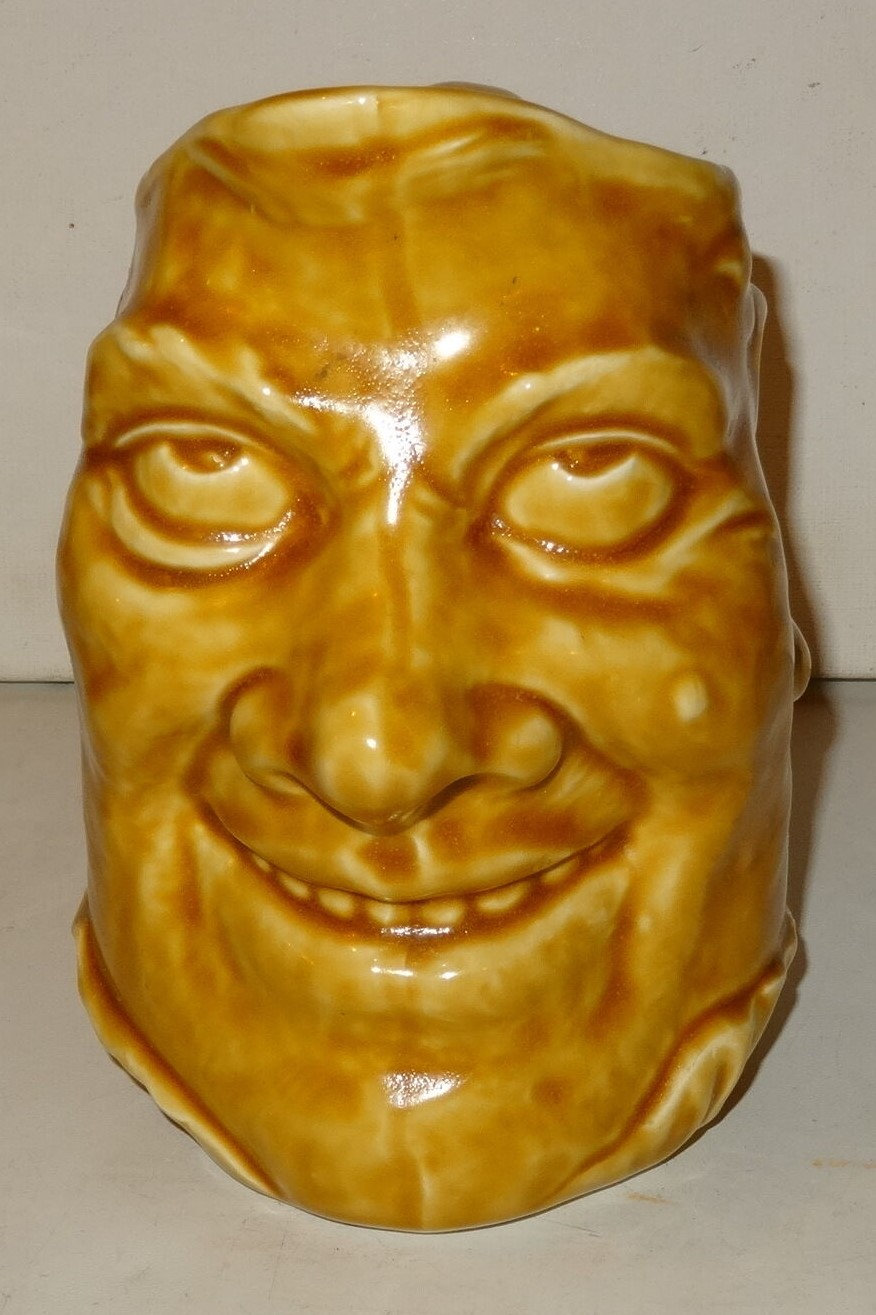Bernard brown character jug - Sarreguemines circa 1985
