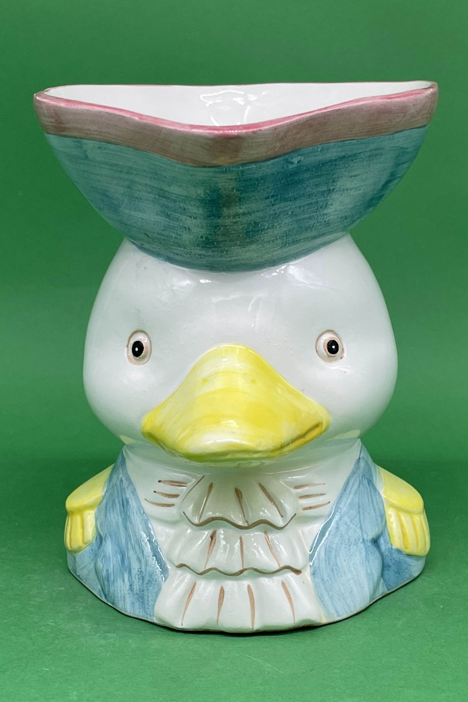 General Duck character jug - Fitz and Floyd 1986