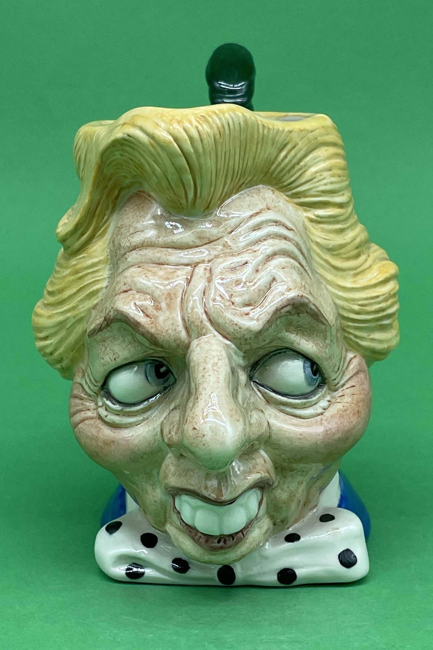Margaret Thatcher character jug - Kevin Francis Ceramics 1991