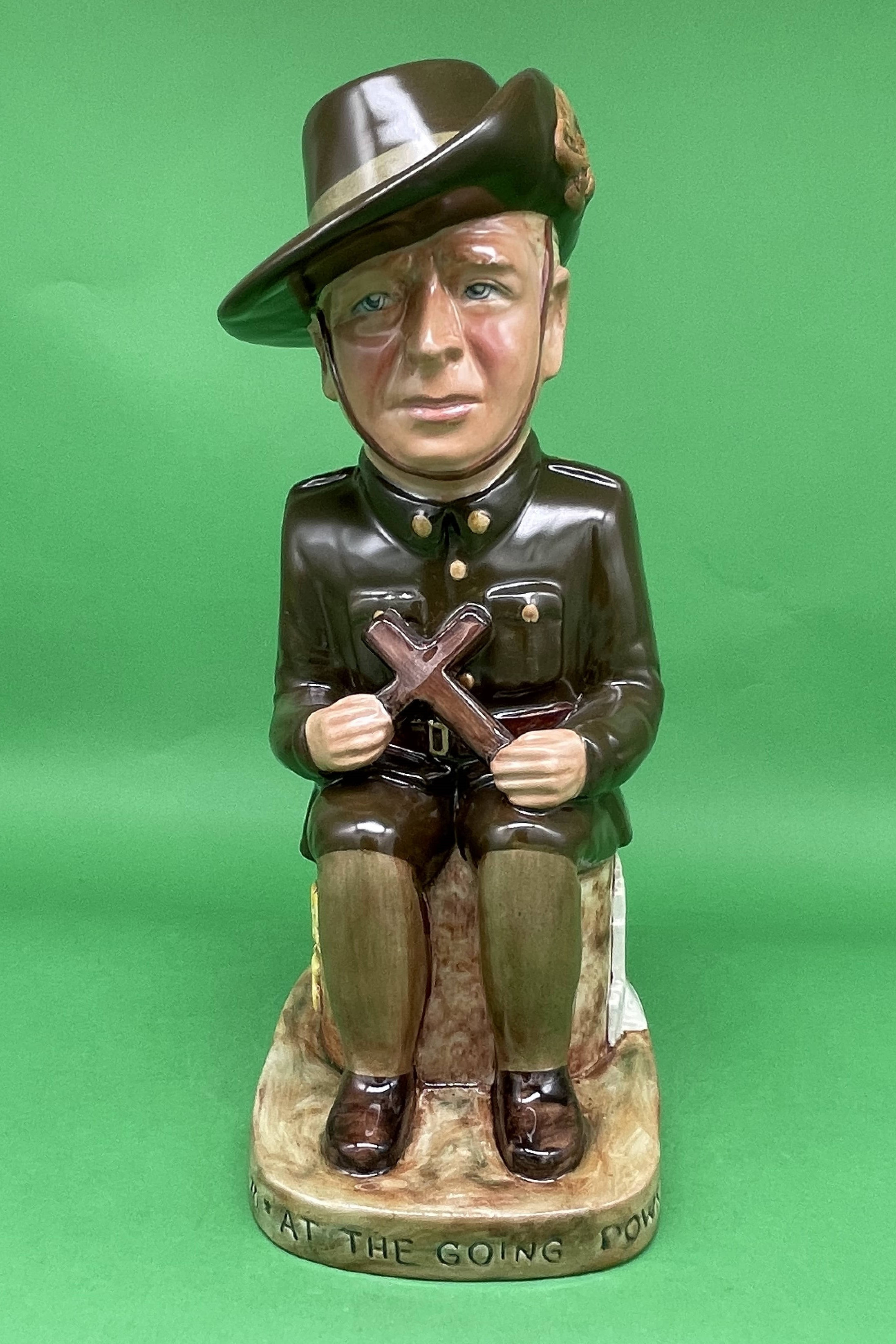 The Spirit of ANZAC toby jug - Bairstow Manor Pottery 2015