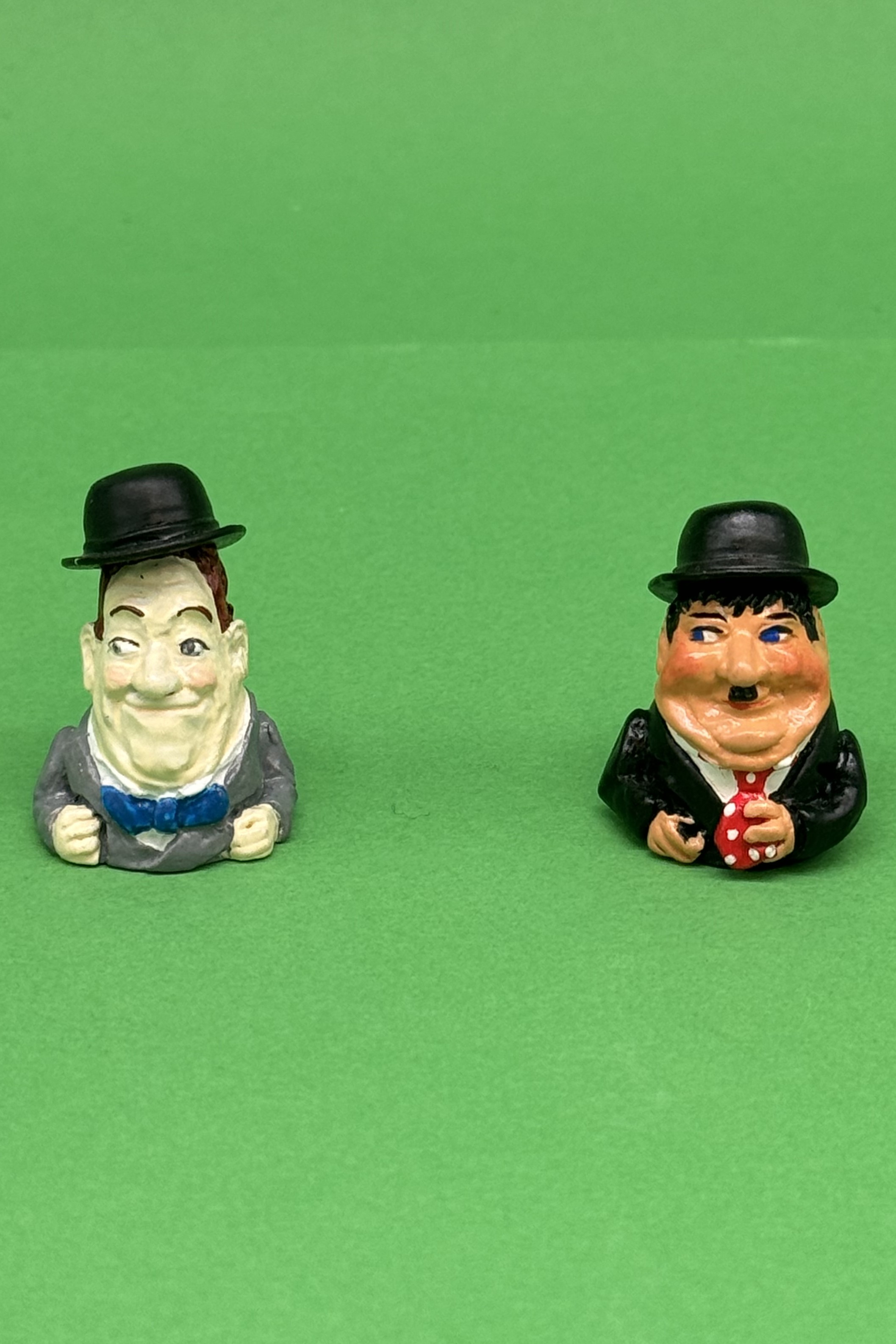 Laurel & Hardy thimbles - Warwick Models circa 1990
