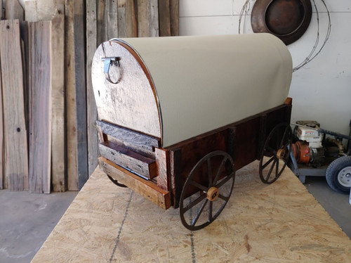 Rustic Home Decor | Covered Wagon Mailbox | Custom | Ranchland Rustics