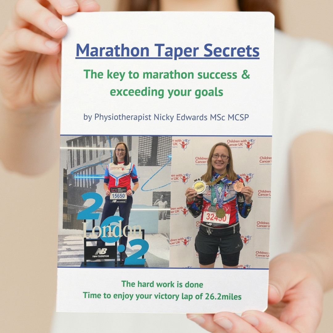 Marathon Taper Secrets eBook | Nicky Edwards Physio