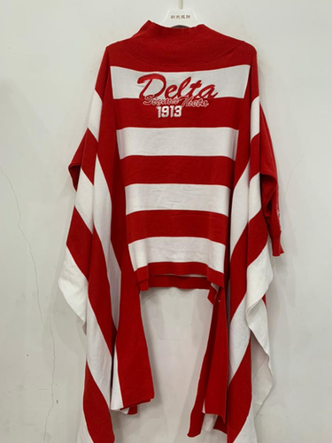 Delta Cape Sweater | Itsallgreekplus