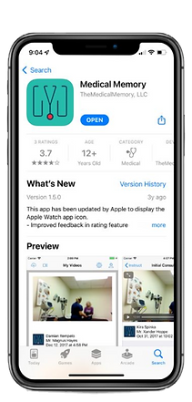 Our App | The Medical Memory