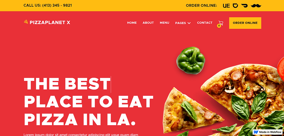 12 Best Pizza Restaurant Website Templates of 2024