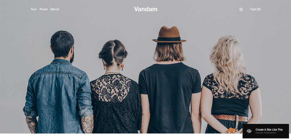 18 Best Band Website Templates of 2024