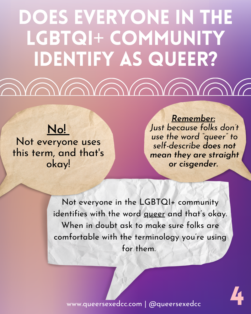 What does queer mean?
