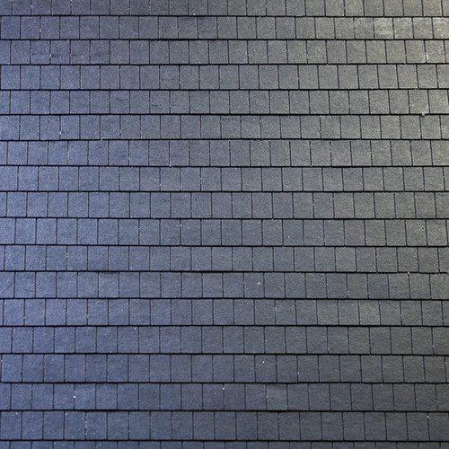 Model railway 00 Gauge 24" x 12" 4mm Scale Black Slate Effect Roof ...