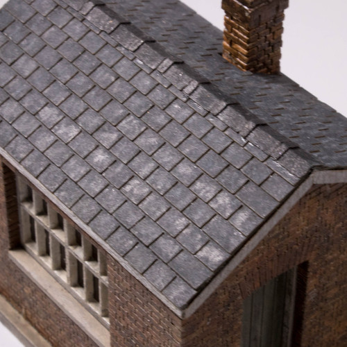 0 Gauge Slate Effect Roof Tiles | MK Models