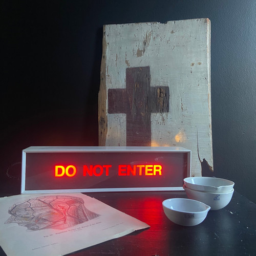 An Original Vintage Hospital Sign | Saltmill Vintage