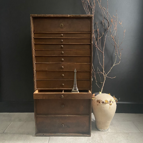 Antique French Watchmakers Drawers | Saltmill Vintage