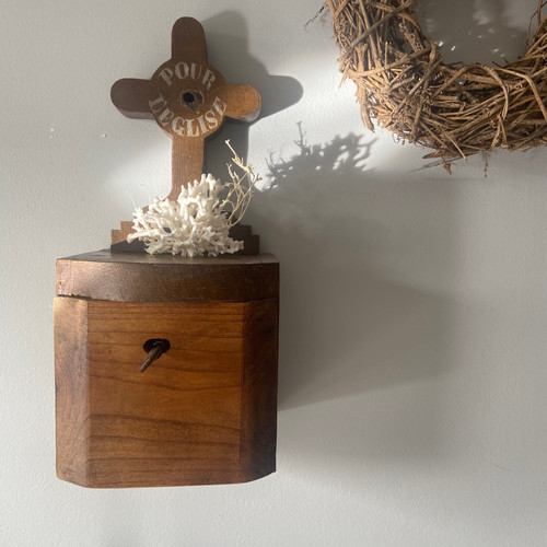 French Church Offertory Box | Saltmill Vintage