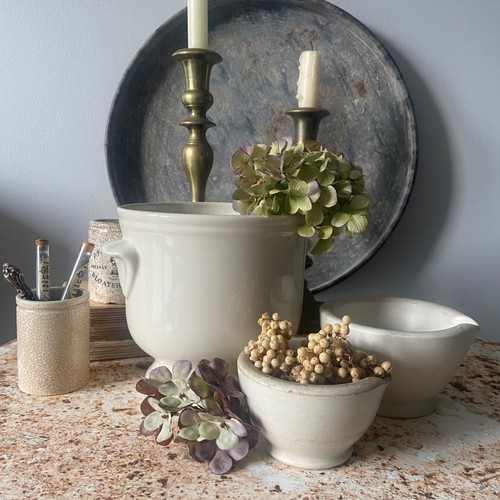 Ceramic Cream Pot | Saltmill Vintage