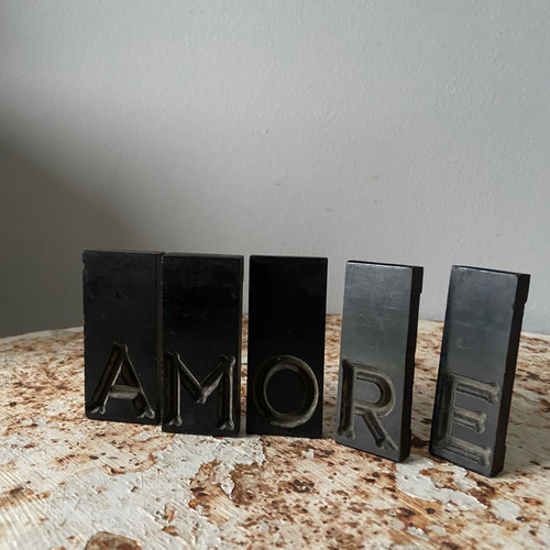 Stonemasons Letter Sample Tiles | Saltmill Vintage